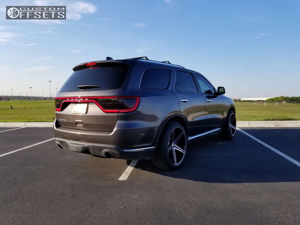 2016 Dodge Durango with 22x10.5 42 Spec-1 Sp-8 and 285/40R22 Nankang Sp ...