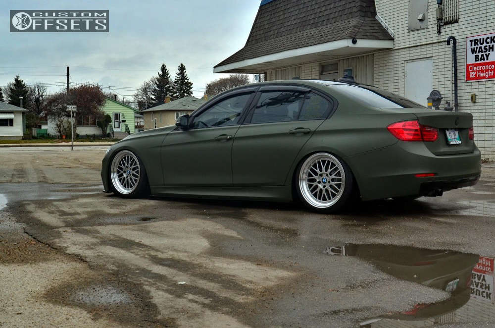 2014 BMW 328i with 19x9.5 35 GTS and 235/40R19 Michelin Pilot Sport and ...