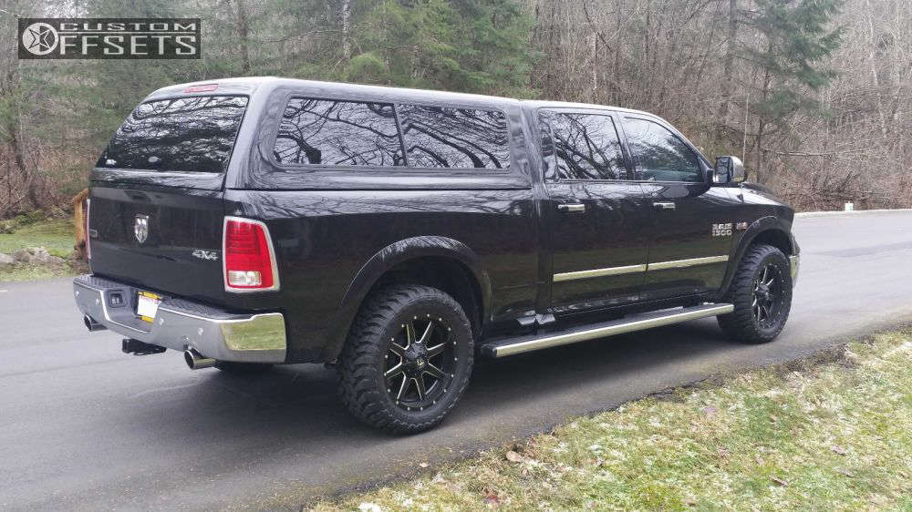 2015 Ram 1500 with 20x9 1 Fuel Maverick and 33/12.5R20 Toyo Tires Open ...