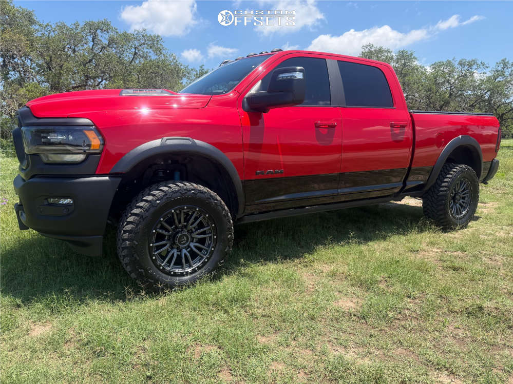 2023 Ram 2500 with 20x9 1 Fuel Rebel 8 and 35/12.5R20 Venom Power Terra ...