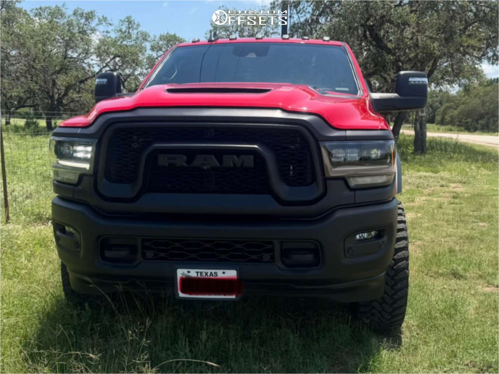 2023 Ram 2500 with 20x9 1 Fuel Rebel 8 and 35/12.5R20 Venom Power Terra ...