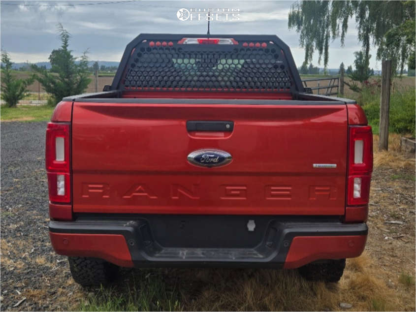 2019 Ford Ranger with 17x8.5 25 Method Mr305 and 285/70R17 BFGoodrich ...
