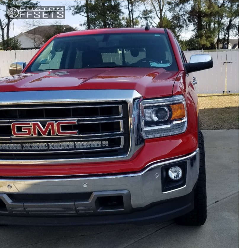 2015 GMC Sierra 1500 with 20x9 -12 Ballistic Morax and 285/65R20 Nitto ...