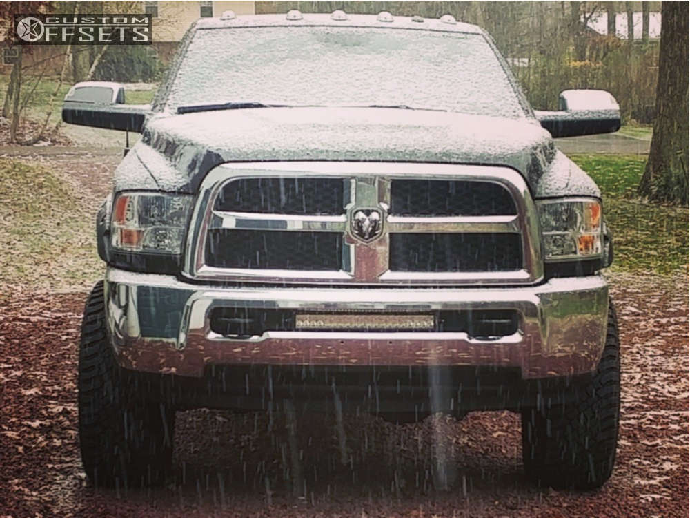 2016 Ram 2500 with 22x10 -18 Fuel Flow and 325/50R22 Atturo Trail Blade ...