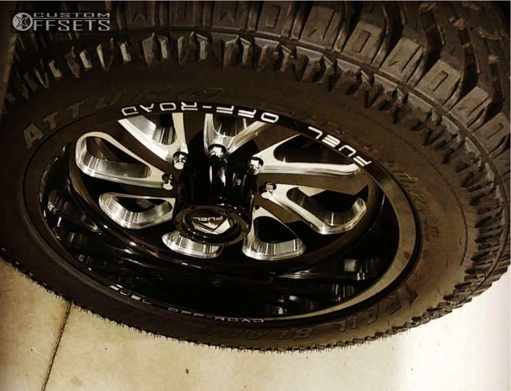 2016 Ram 2500 with 22x10 -18 Fuel Flow and 325/50R22 Atturo Trail Blade ...