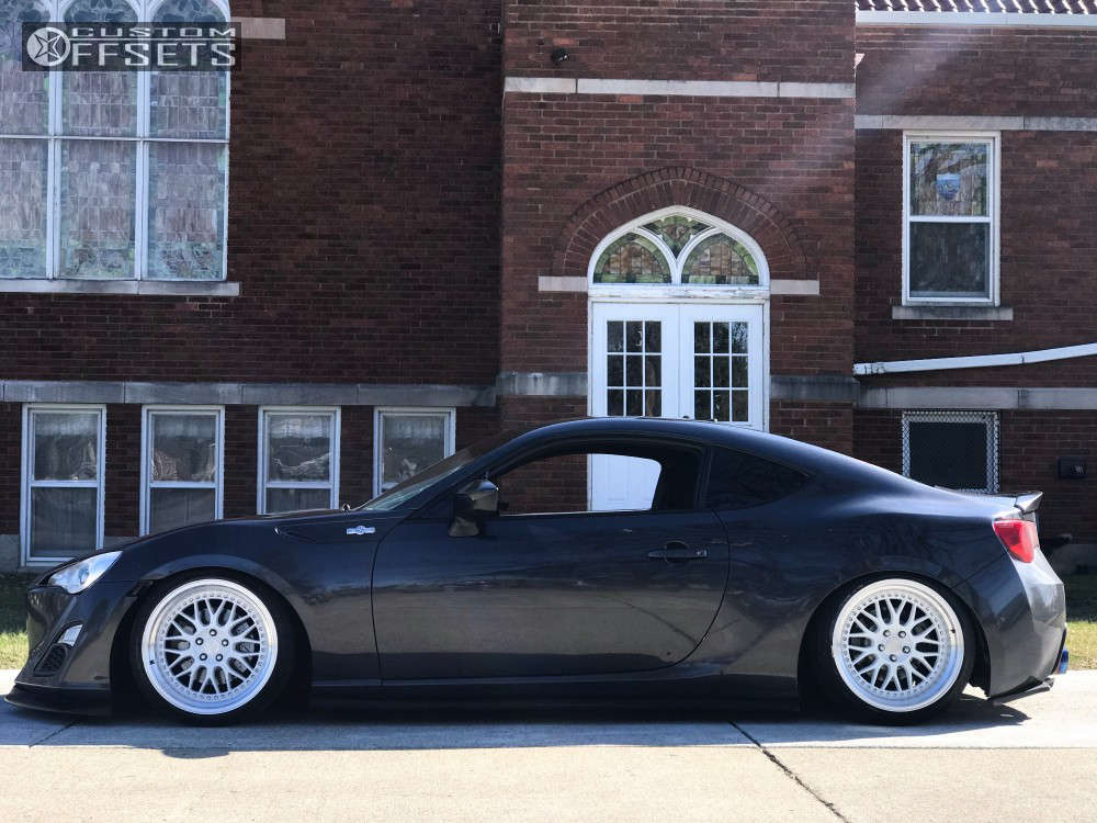 2013 Scion FR-S with 18x8.5 30 ESR Sr01 and 215/35R18 Nankang NS-20 and ...