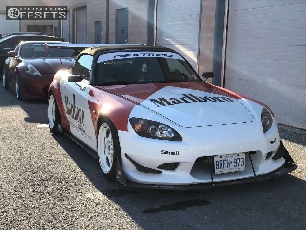 2004 Honda S2000 with 17x9 38 Desmond Regamaster and 255/40R17 ...