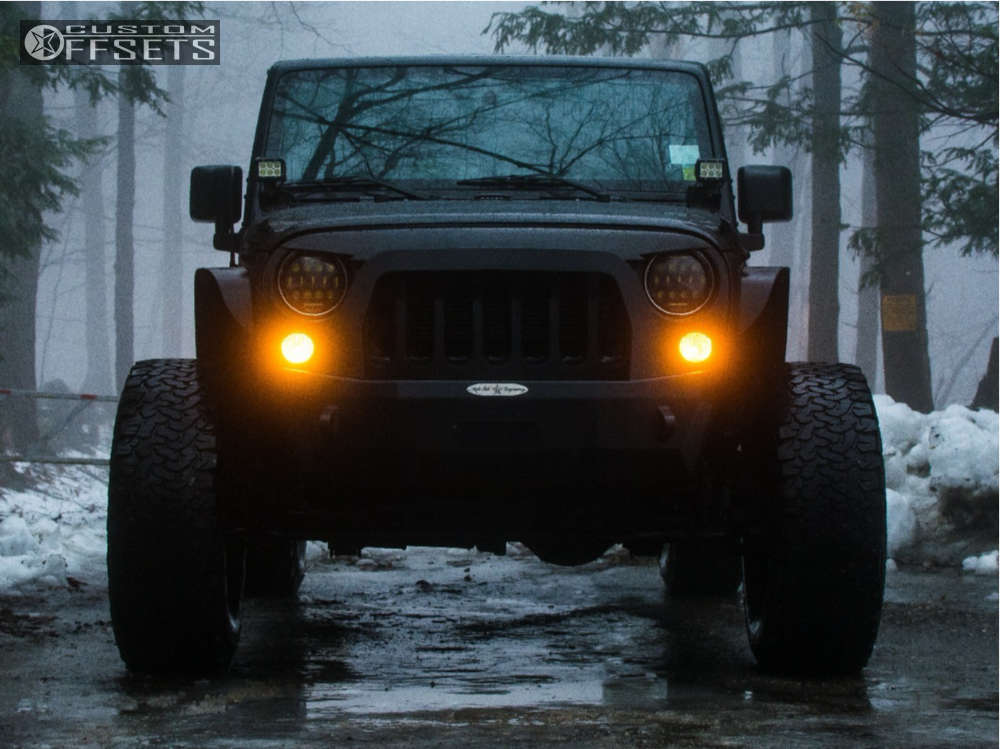 2014 Jeep Wrangler with 18x9 0 Pro Comp Series 36 and 35/12.5R18 ...