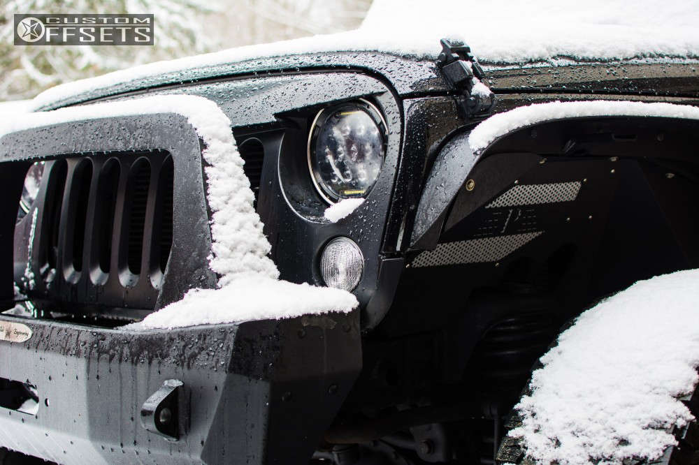2014 Jeep Wrangler with 18x9 0 Pro Comp Series 36 and 35/12.5R18 ...