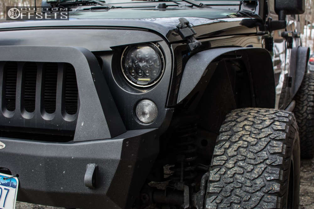 2014 Jeep Wrangler with 18x9 0 Pro Comp Series 36 and 35/12.5R18 ...