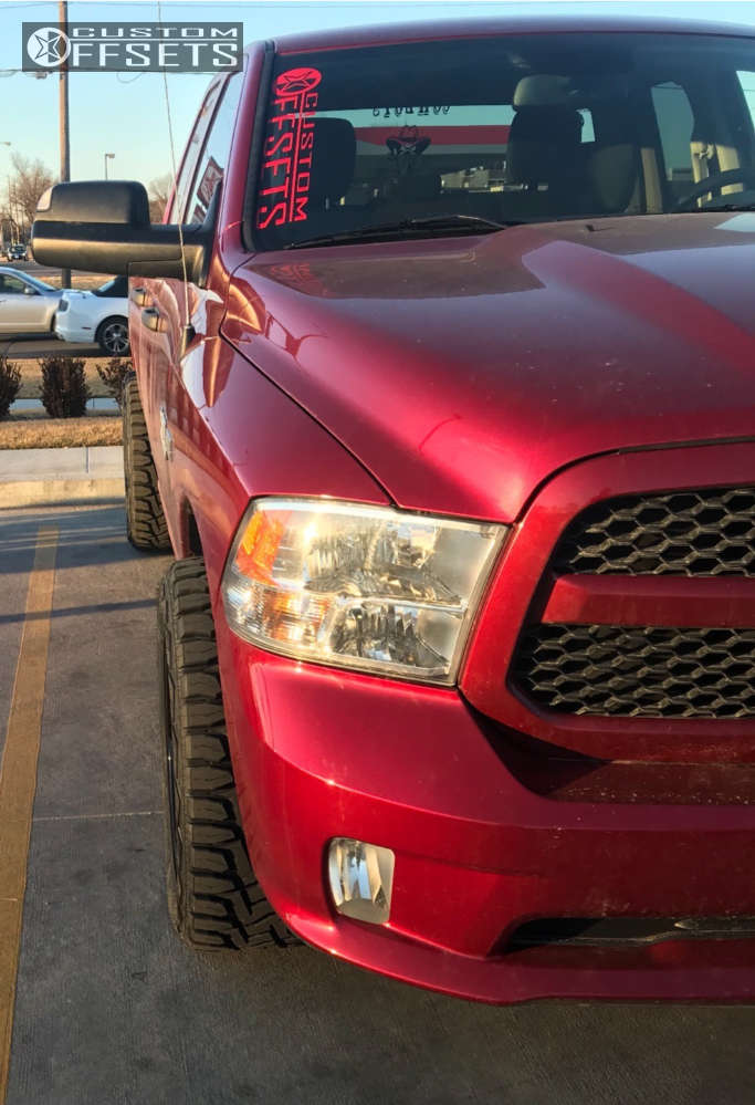 2014 Ram 1500 with 20x10 -18 Fuel Stroke and 295/55R20 Toyo Tires Open ...