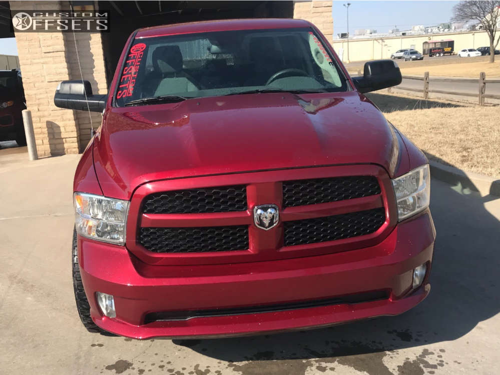 2014 Ram 1500 with 20x10 -18 Fuel Stroke and 295/55R20 Toyo Tires Open ...