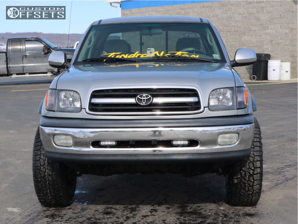 2002 Toyota Tundra with 18x9 0 Pro Comp Series 31 and 285/65R18 Falken ...