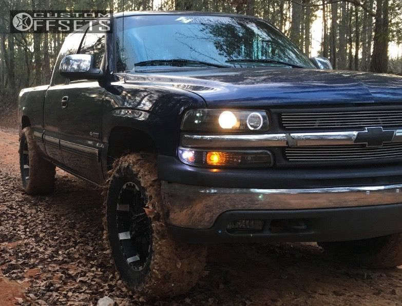 2000 Chevrolet Silverado 1500 with 20x9 0 Incubus Krawler and 35/12 ...