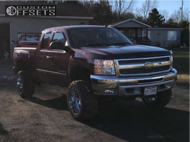 2013 Chevrolet Silverado 1500 with 20x12 -44 Gear Off-Road Big Block ...
