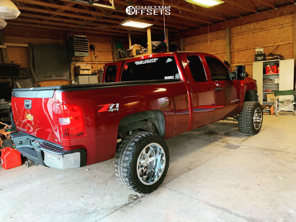 2013 Chevrolet Silverado 1500 with 20x12 -44 Gear Off-Road Big Block ...