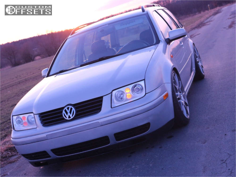 1999 Volkswagen Jetta with 18x8 35 Ronal Other and 215/40R18 Achilles ...