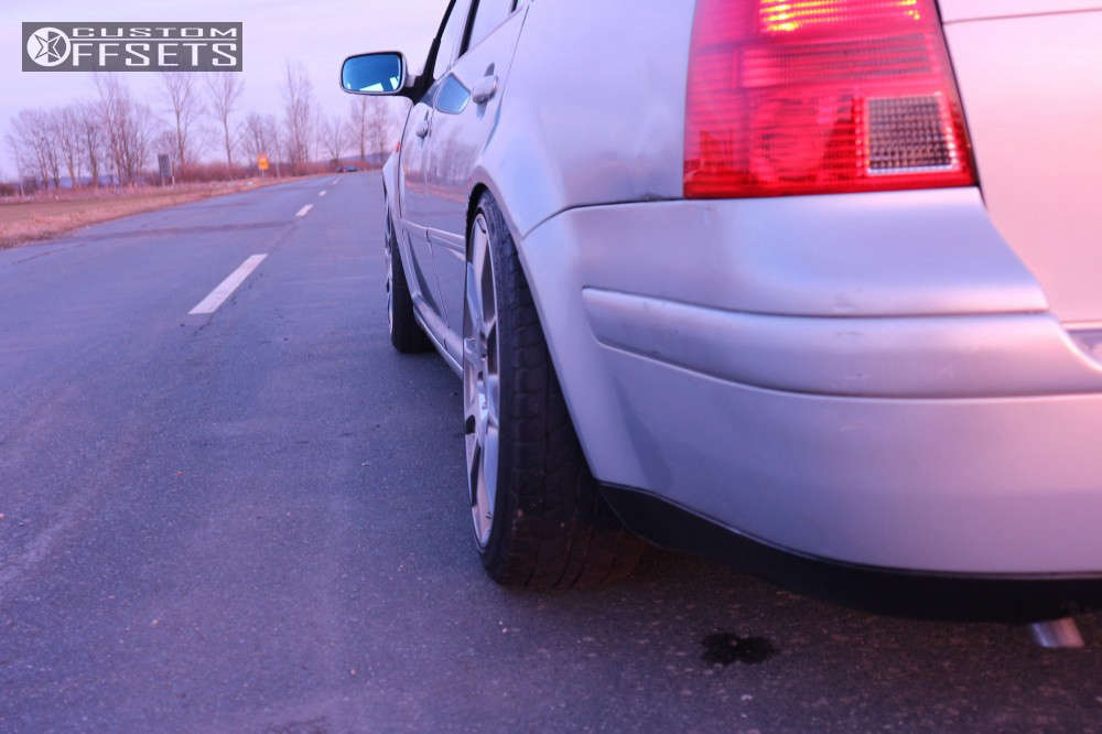 1999 Volkswagen Jetta with 18x8 35 Ronal Other and 215/40R18 Achilles ...