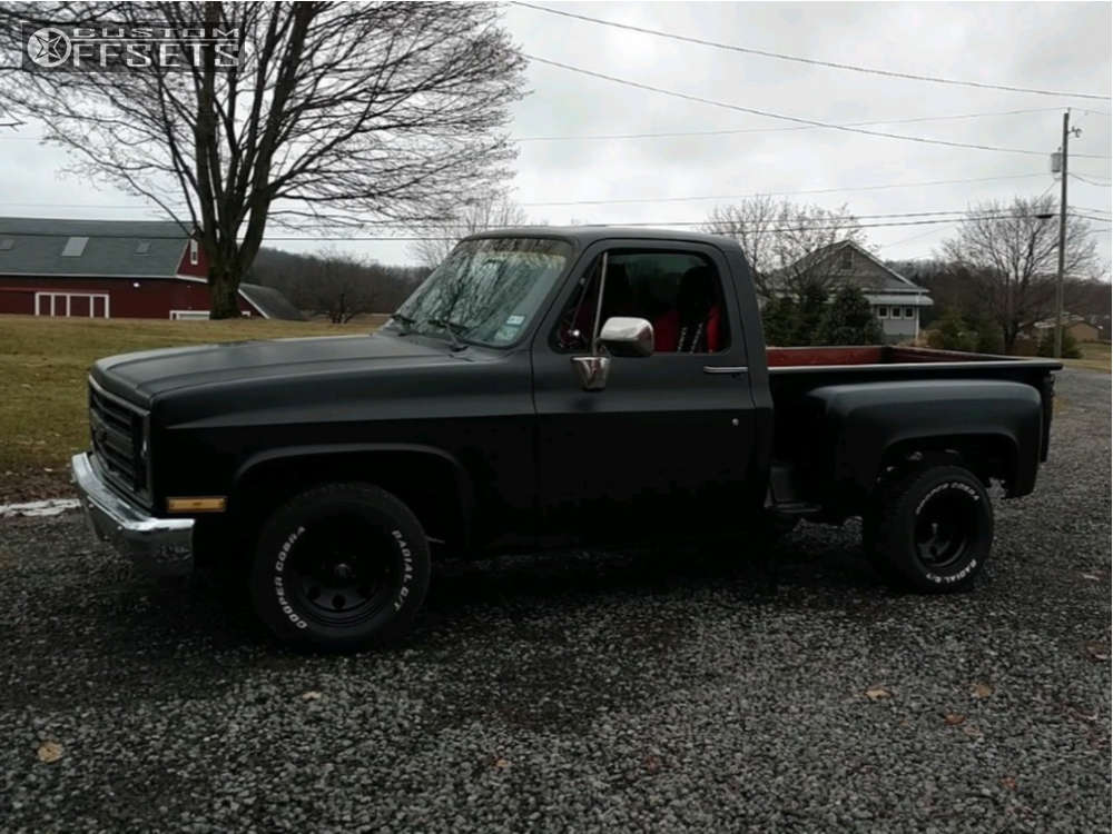 1986 Chevrolet C10 with 15x8 -19 American Racing Baja and 275/55R15 ...