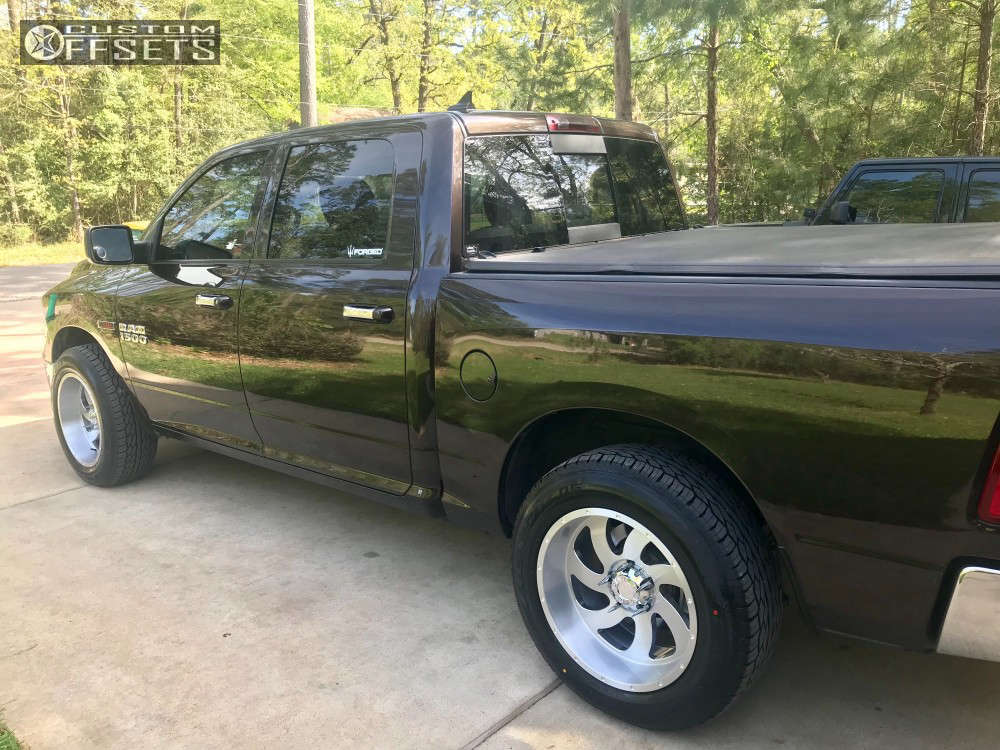 2016 Ram 1500 with 20x10 -19 Xtreme Force Xf1 and 275/60R20 Falken Ziex ...