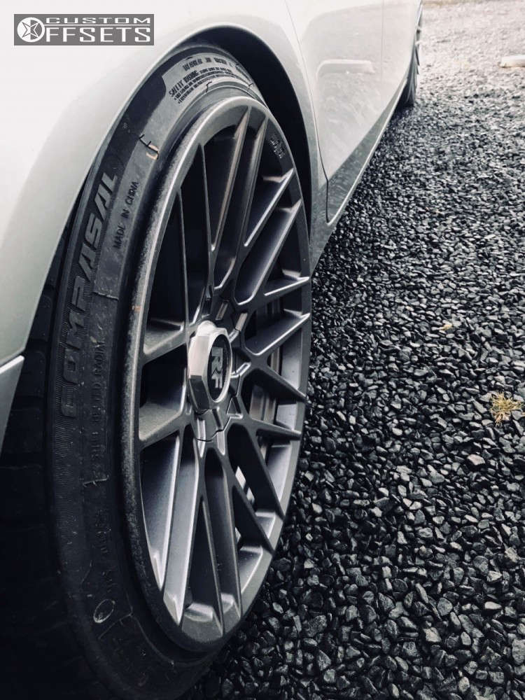 2008 Audi A4 with 19x8.5 45 Rotiform Rse and 235/35R19 Nitto Motivo and ...