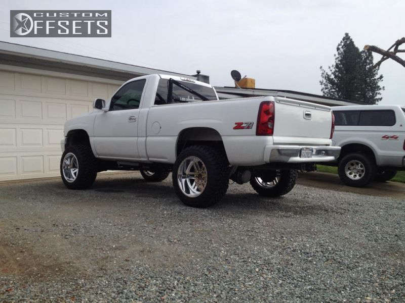 2000 Chevrolet Silverado 1500 with 20x12 -44 American Force Rebel SS ...