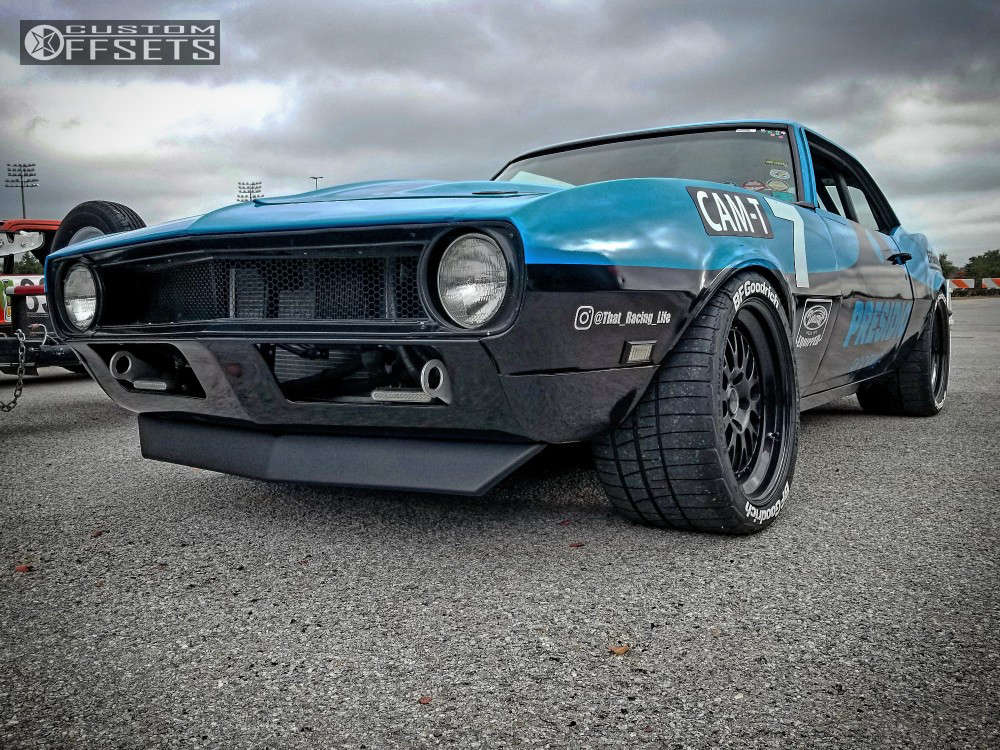 1968 Chevrolet Camaro with 18x11 16 CCW Lm20 and 315/30R18 BFGoodrich ...