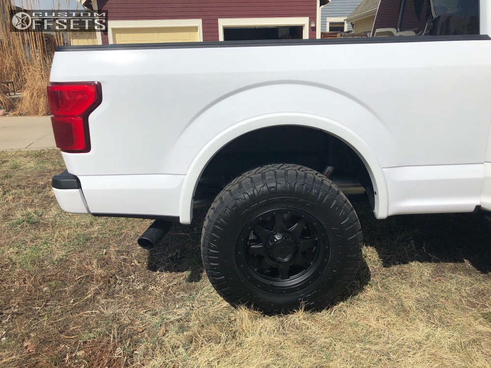 2018 Ford F-150 with 18x9 -12 Granite Alloy 641 and 295/70R18 Nitto ...