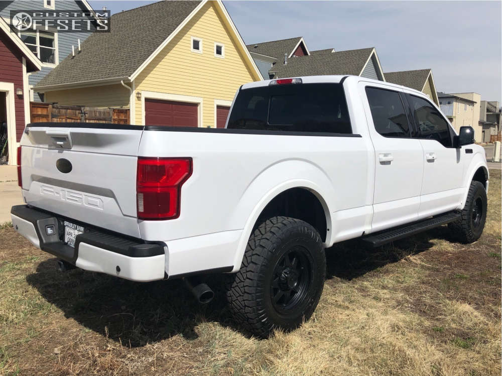 2018 Ford F-150 with 18x9 -12 Granite Alloy 641 and 295/70R18 Nitto ...