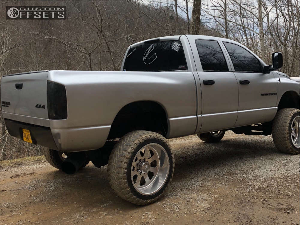 2003 Dodge Ram 2500 with 22x12 -40 American Force Independence Ss and ...
