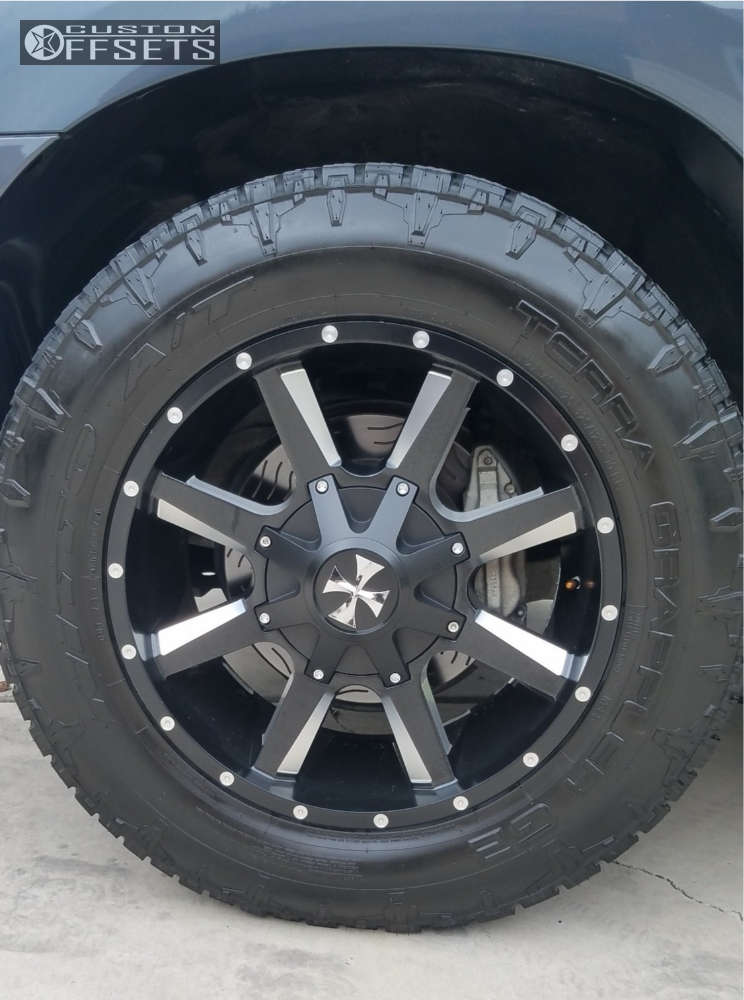 2007 Toyota Tundra with 20x9 18 Cali Offroad Busted and 275/65R20 Nitto ...