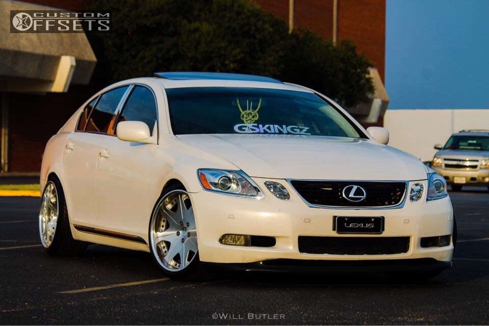 2006 Lexus GS430 with 19x10.5 20 Leon Hardiritt Waffe and 235/35R19 ...