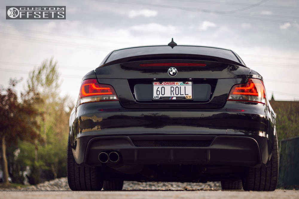 2008 BMW 135i with 18x8.5 45 Apex and 235/40R18 Michelin Pilot Super ...