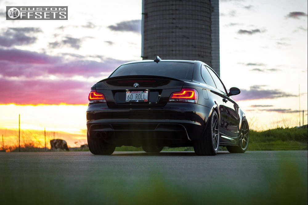 2008 BMW 135i with 18x8.5 45 Apex and 235/40R18 Michelin Pilot Super ...