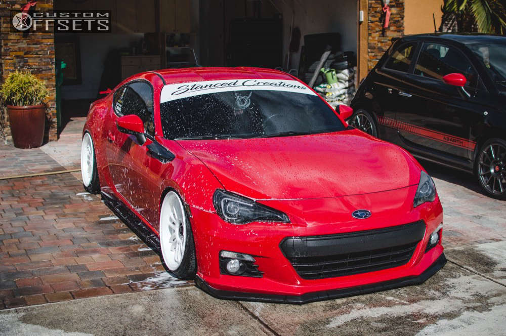 2014 Subaru BRZ with 18x10 20 Rota Svn-r and 215/40R18 Achilles ATR Sport and Coilovers | Custom ...