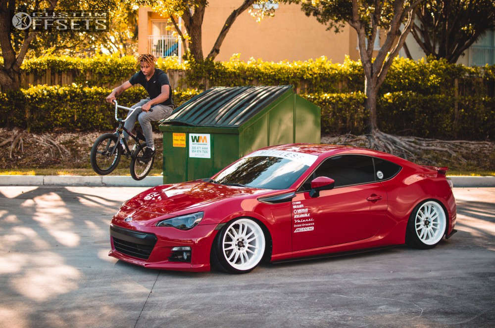 2014 Subaru BRZ with 18x10 20 Rota Svn-r and 215/40R18 Achilles ATR ...