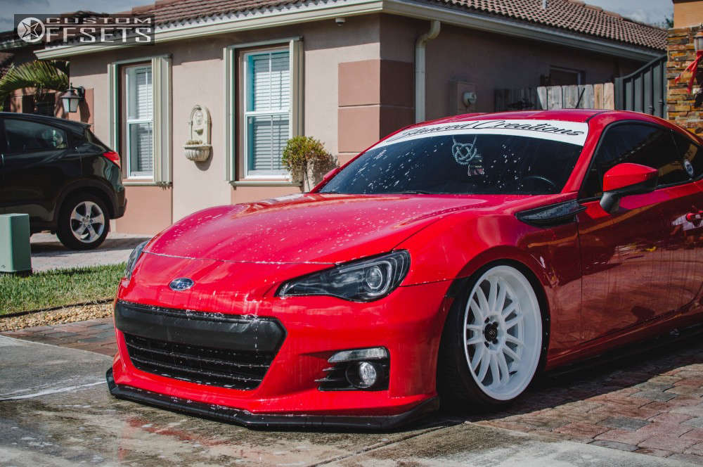2014 Subaru BRZ with 18x10 20 Rota Svn-r and 215/40R18 Achilles ATR Sport and Coilovers | Custom ...