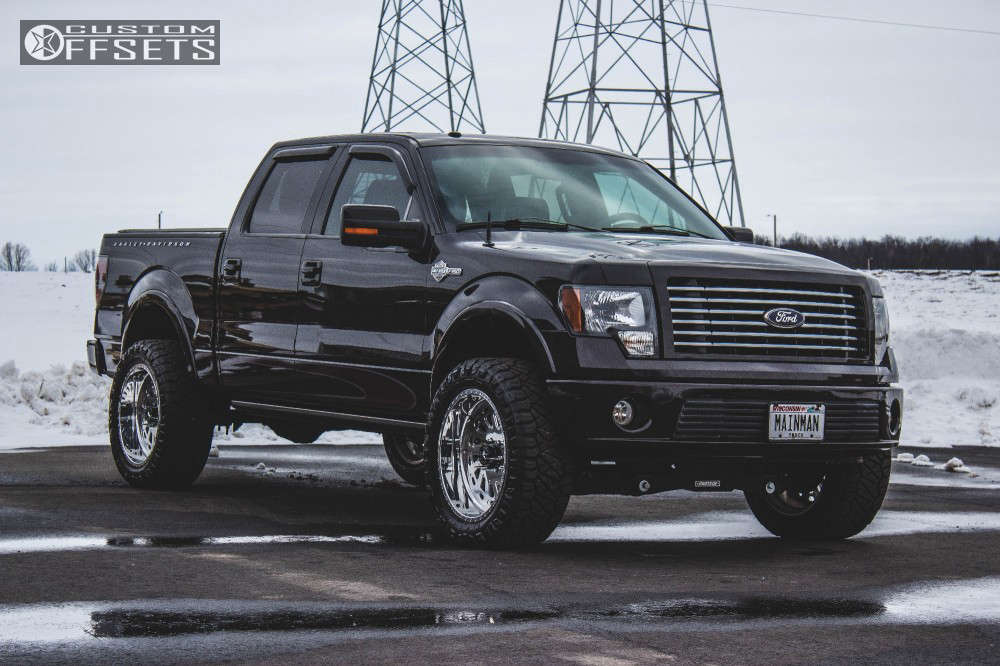 2010 Ford F-150 with 22x10 -25 American Force Zero Ss and 35/12.5R22 ...