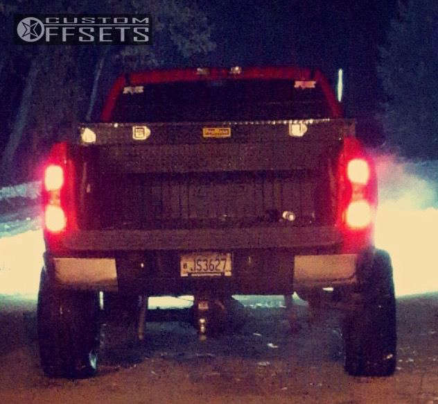 2008 Chevrolet Silverado 1500 with 20x9 -12 Mayhem Assault and 33/12 ...