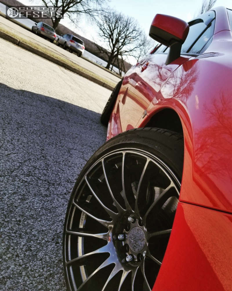 2016 Subaru WRX with 18x9.75 19 XXR 550 and 245/40R18 Dunlop Sp Sport Maxx and Stock | Custom ...