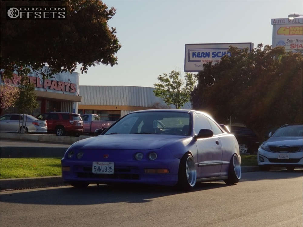 1996 Acura Integra with 15x9 20 Felgenwerks and 195/45R15 Toyo Tires ...