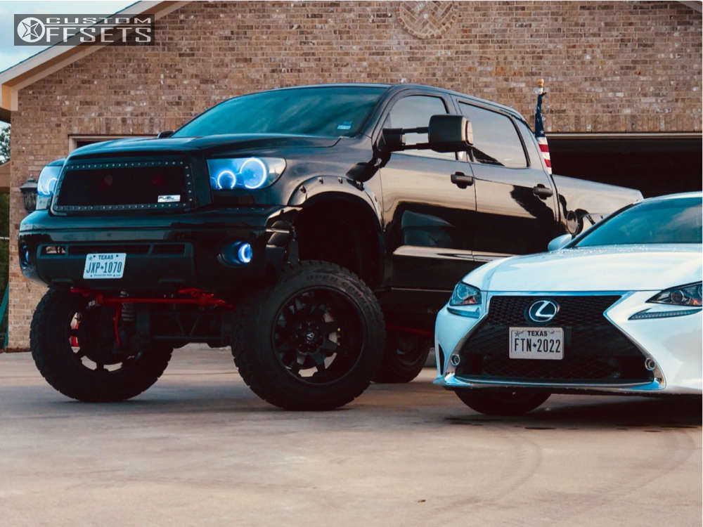 2011 Toyota Tundra with 22x14 -76 Fuel Octane and 37/13.5R22 Toyo Tires ...