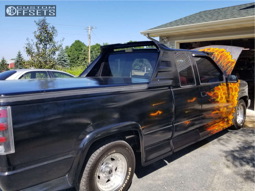 1990 GMC Sierra 1500 with 15x10 -55 Centerline Convo Pro and 295/50R15 ...