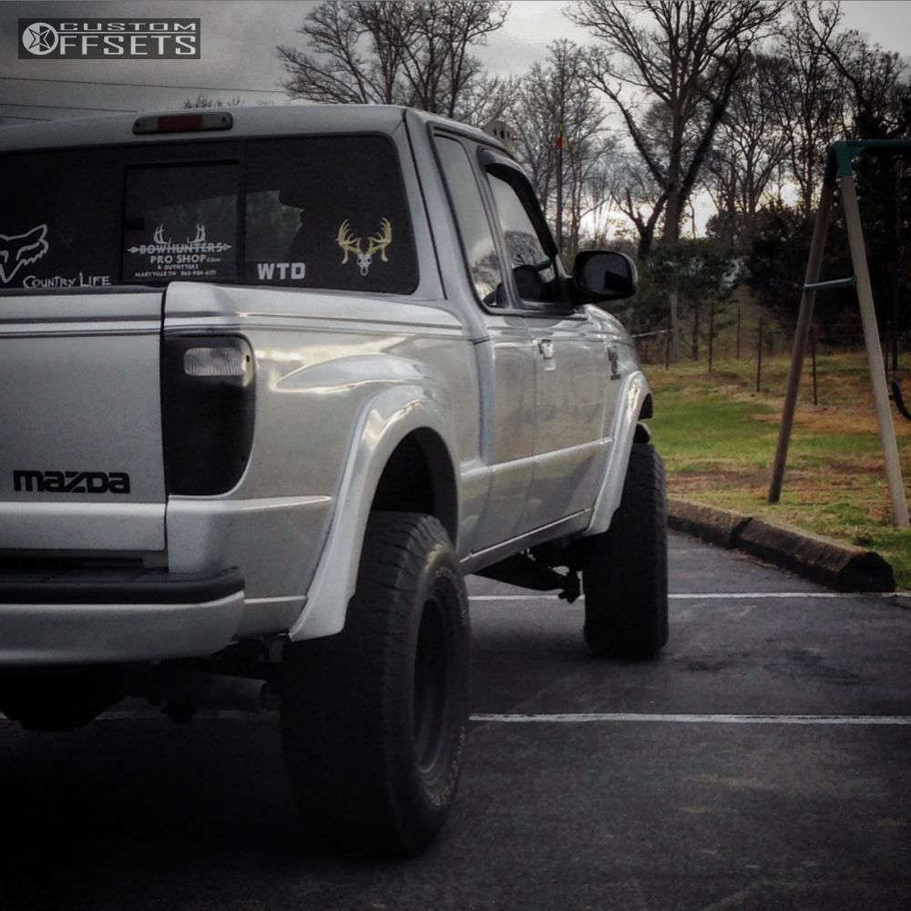 2002 Mazda B4000 with 15x8 19 Eagle Alloy Bullet Hole and 31/10.5R15 ...