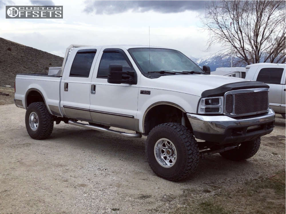 2000 Ford F-250 Super Duty with 16x10 -28 Weld Racing Cheyenne and 315 ...