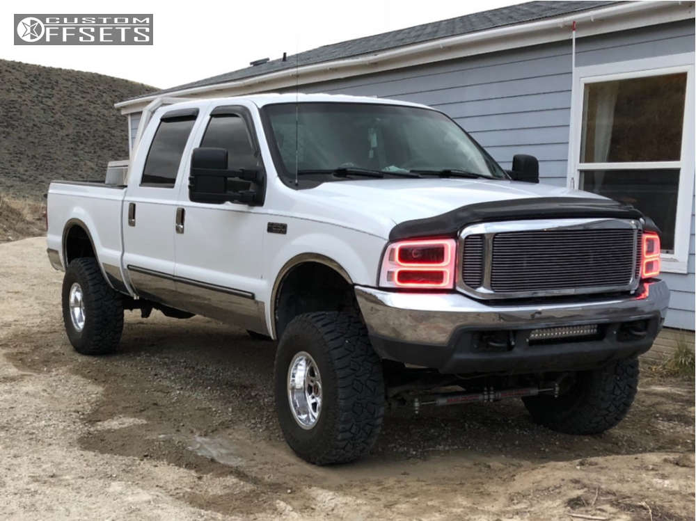 2000 Ford F-250 Super Duty with 16x10 -28 Weld Racing Cheyenne and 315 ...