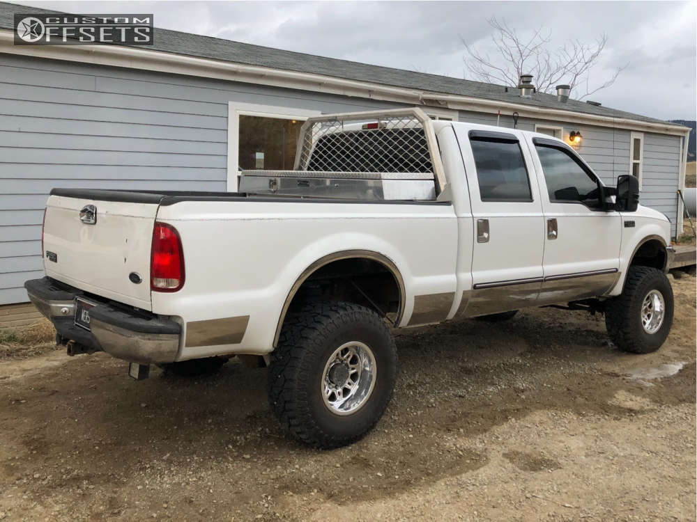2000 Ford F-250 Super Duty with 16x10 -28 Weld Racing Cheyenne and 315 ...