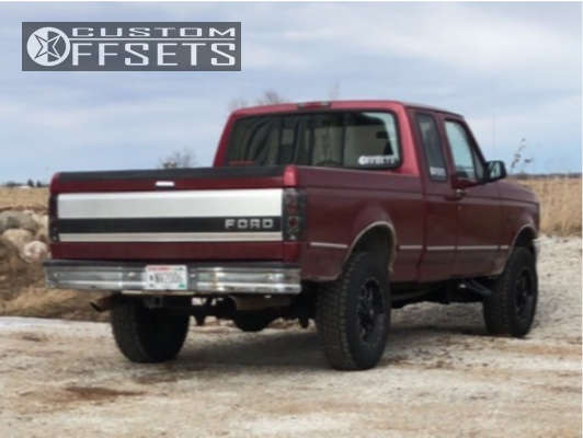 1995 Ford F-150 with 20x9 Ballistic Tank and 305/55R20 Nitto Terra ...