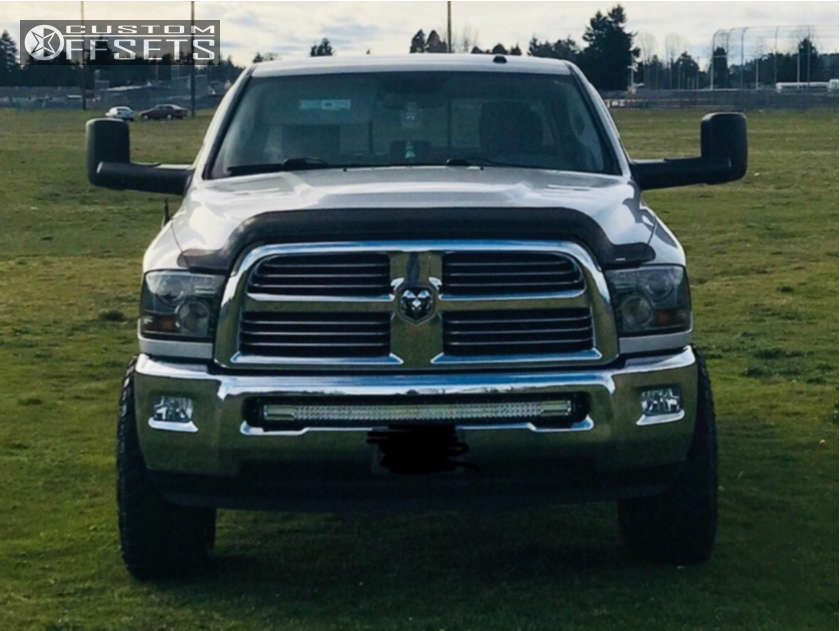 2014 Ram 2500 with 20x10 -12 XF Offroad Xf-201 and 275/65R20 Kenda ...
