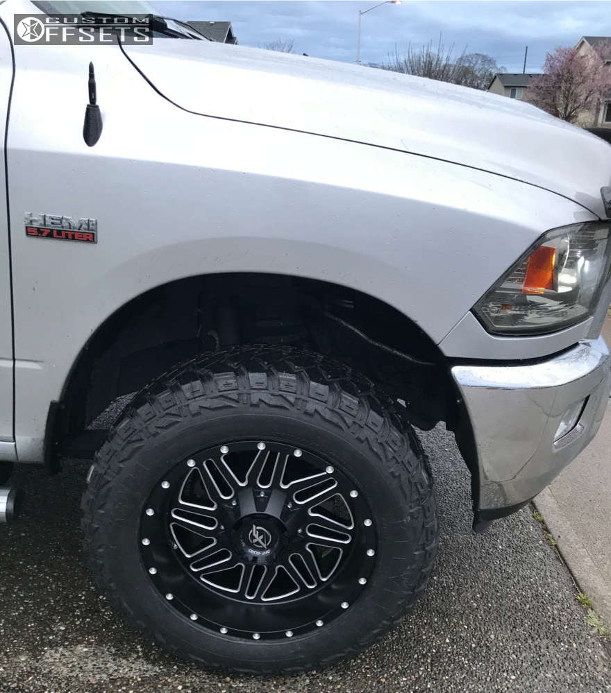 2014 Ram 2500 with 20x10 -12 XF Offroad Xf-201 and 275/65R20 Kenda ...